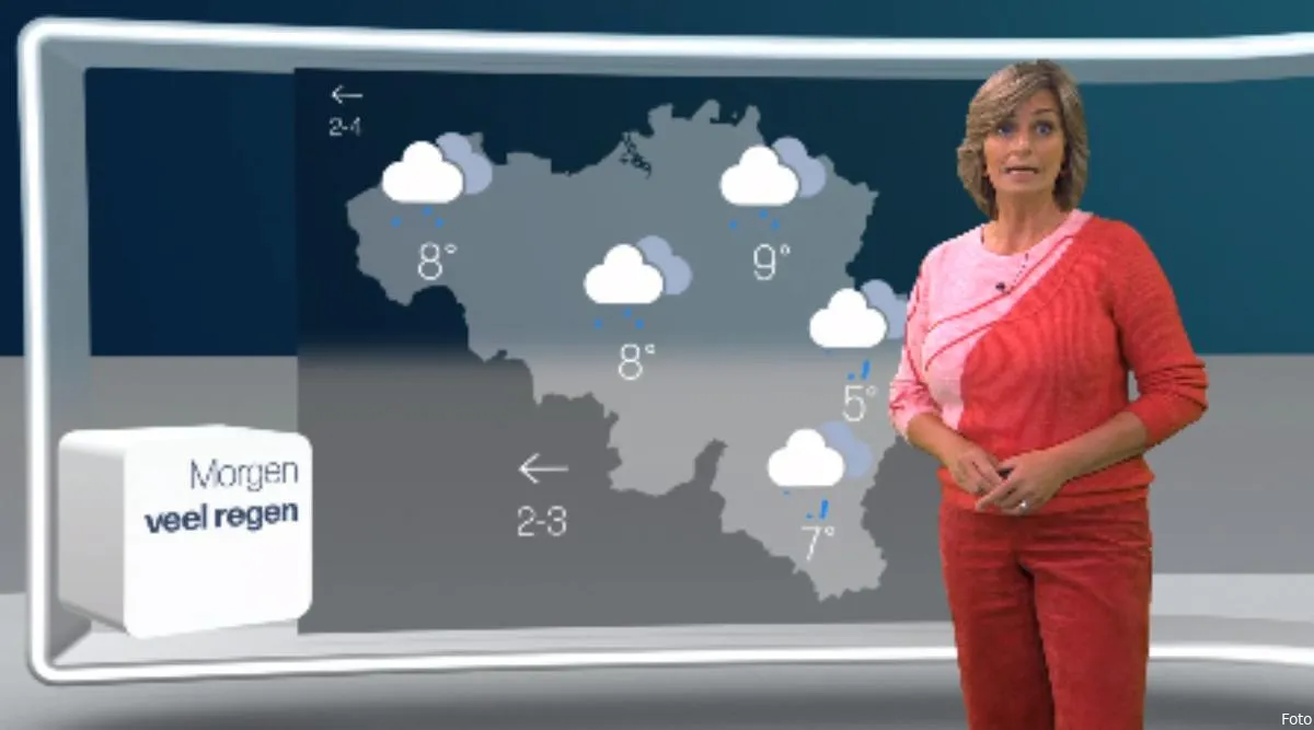 Weervrouw Sabine heeft niet zo’n leuk nieuws: “Op die plaats krijgen we ... Weervrouw Sabine heeft niet zo’n leuk nieuws: “Op die plaats krijgen we ...